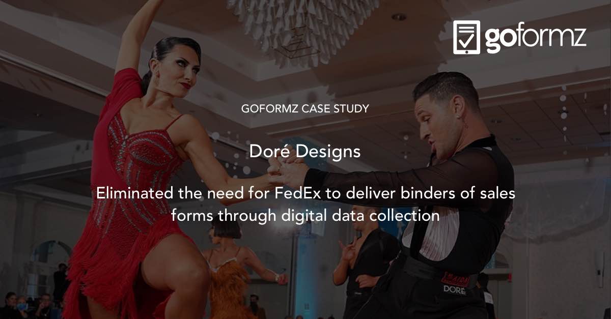 Case Study – Doré Designs and Mobile Retail Forms – GoFormz
