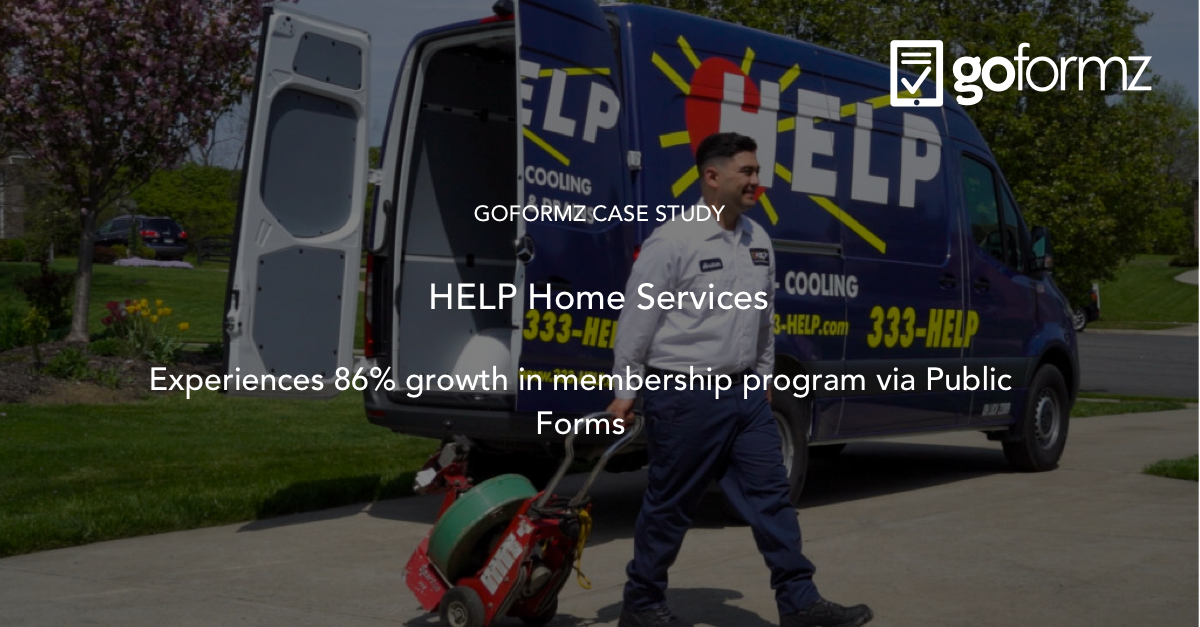 Case Study – HELP Home Services and Mobile HVAC Forms – GoFormz