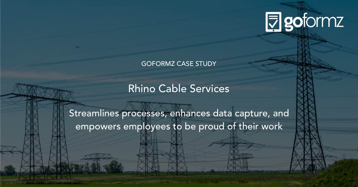 Case Study – Rhino Cable Services and Mobile Telecommunication Forms ...