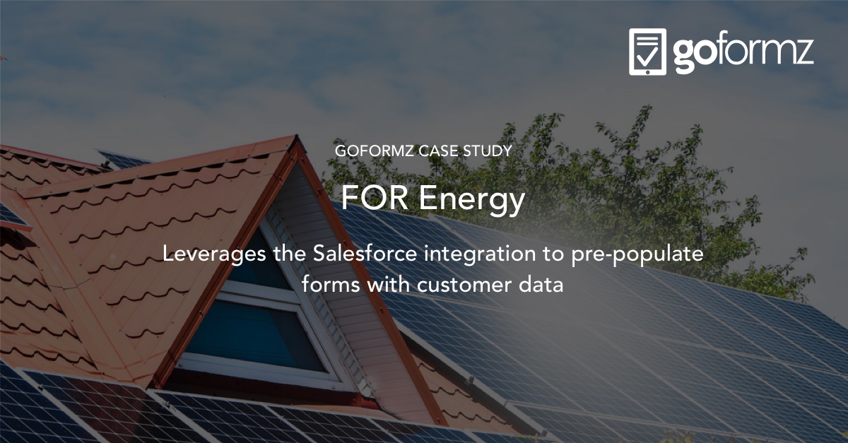 Leverages the Salesforce integration to pre-populate forms with ...